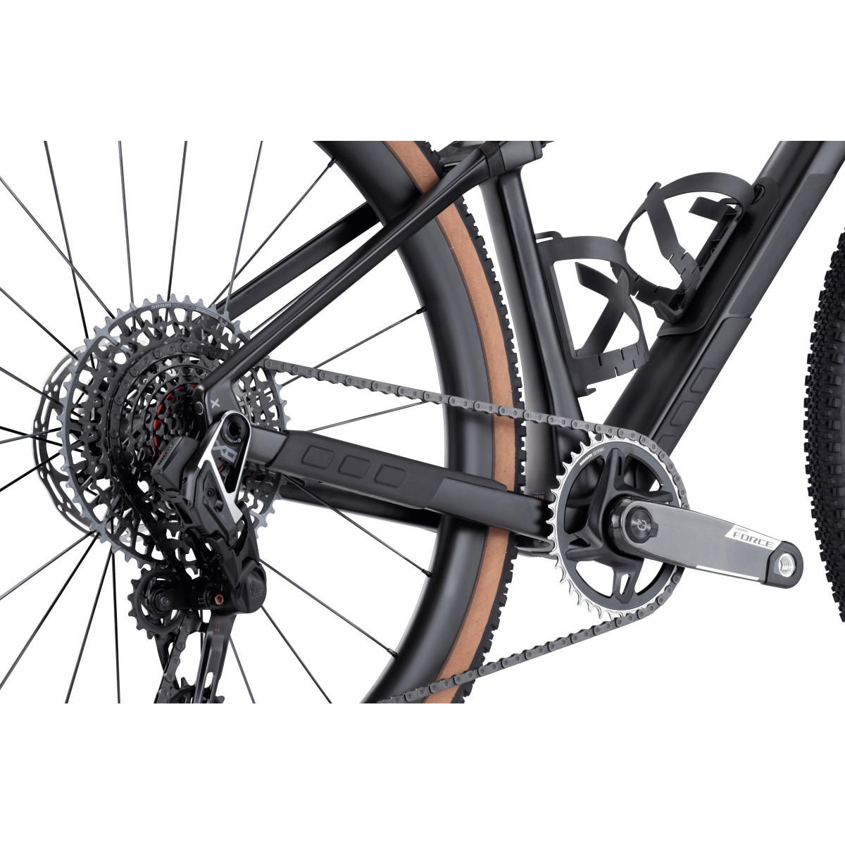 BMC UnReStricted 01 One Gravel dviratis | Carbon Black - Marrone | Velonova